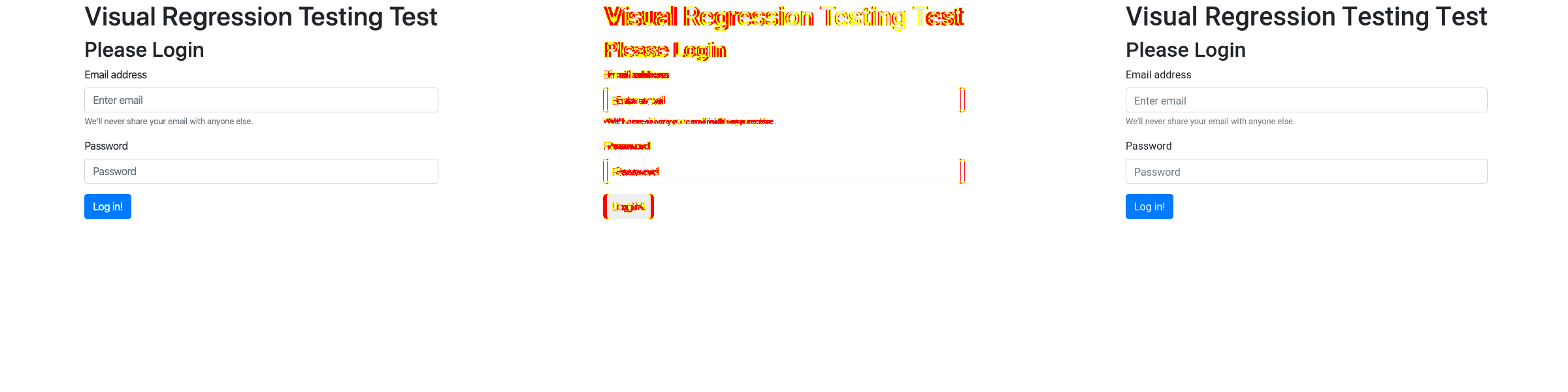 Visual Regression Testing
